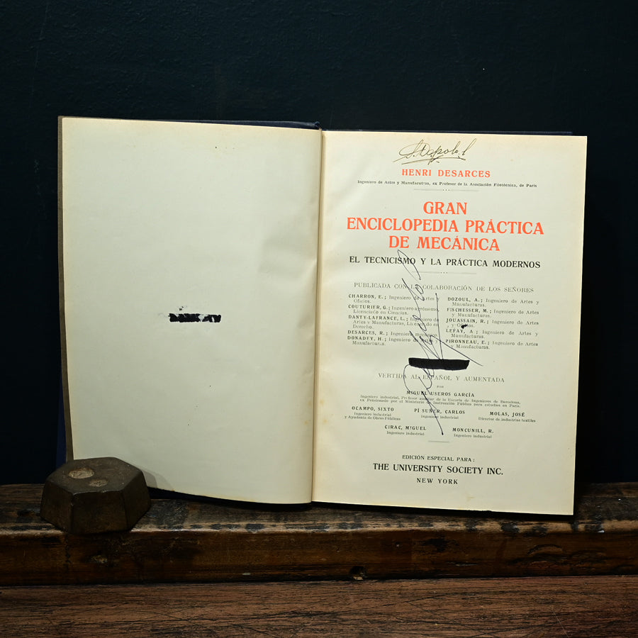 Libro Gran Enciclopedia Práctica de Mecánica – Atelier